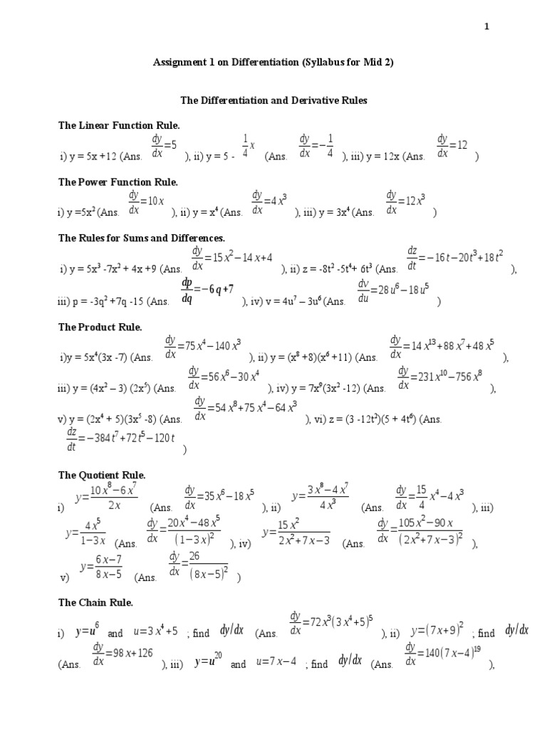Calculus and Optimization Guide | PDF | Maxima And Minima ...