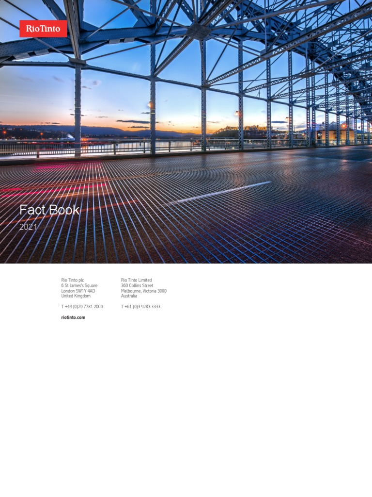 RT Fact Book | Download Free PDF | Mining | Iron Ore