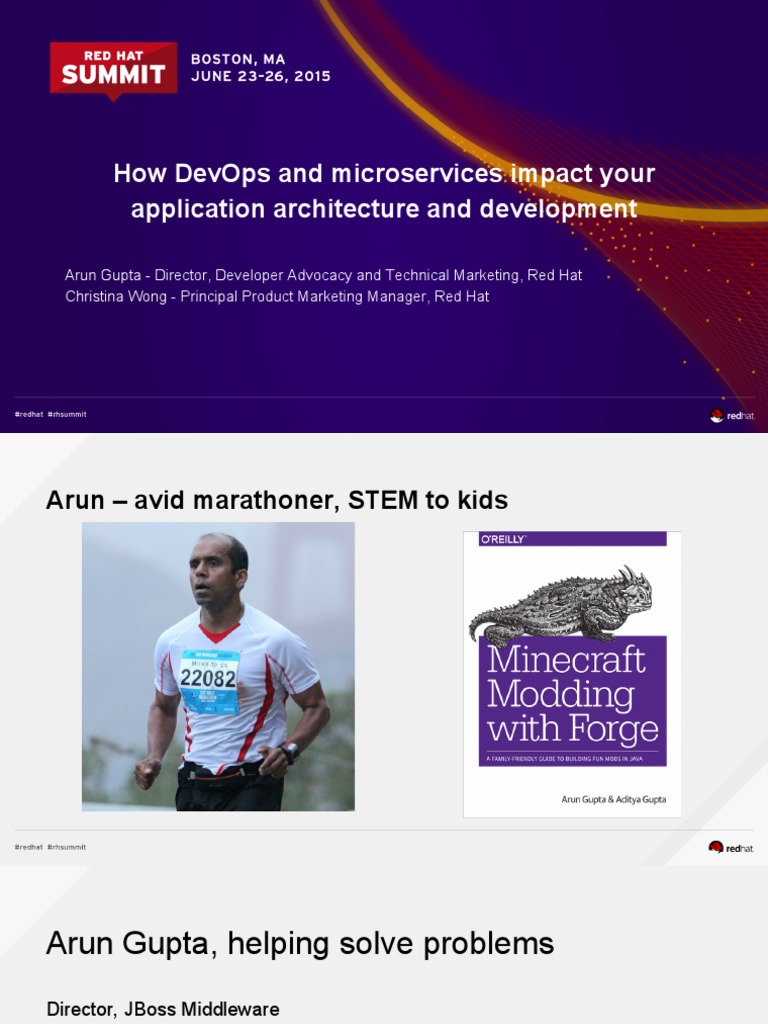 Devops and Microservices | PDF | Red Hat | Computer Science