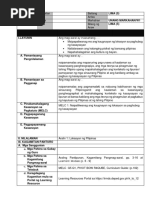 DETAILED LESSON PLAN AP 6 - Q1 Week 5 Day 3 AP6PMK-Ie-7 | PDF