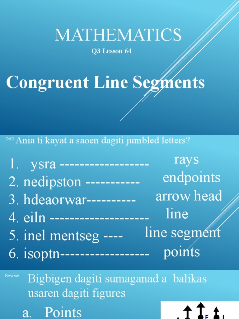 Q3 MaTh Lesson 64 | PDF