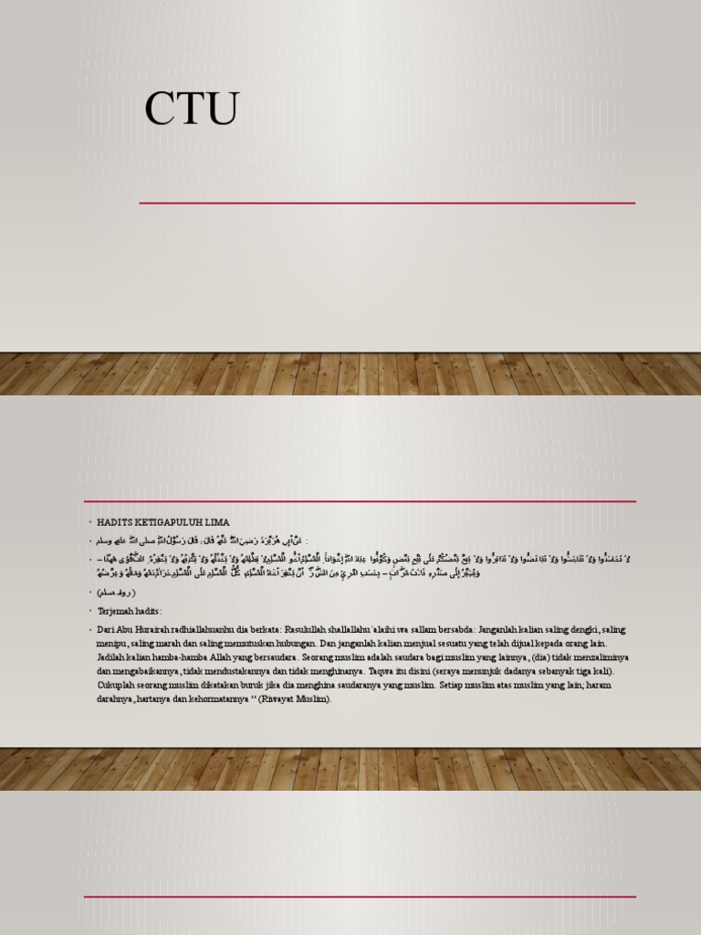 Ctu Final Presentation | PDF