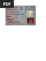 Pan Card Back Side | PDF