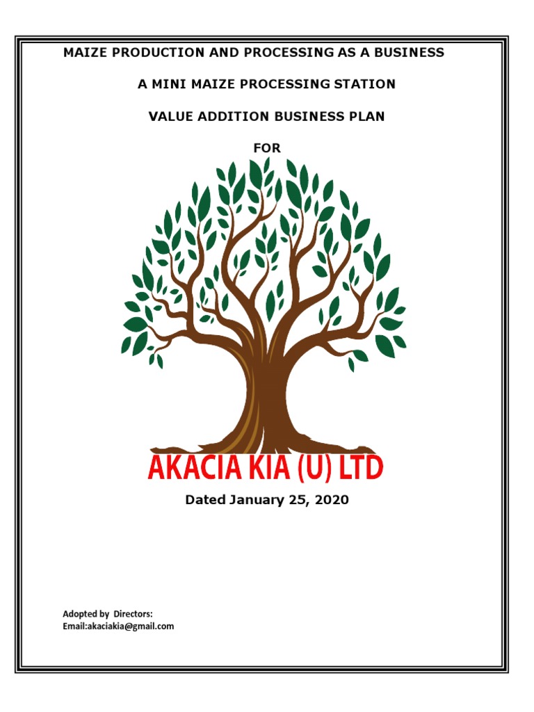 Maize Production and Processing As A Busines1 | PDF | Maize | Livestock