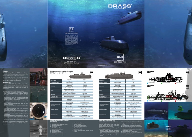 Brochure DG Class Compact Download | PDF | Submarines | Sonar