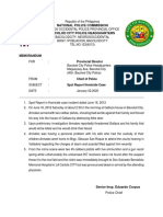 PNP Spot Report Blank Sample | PDF