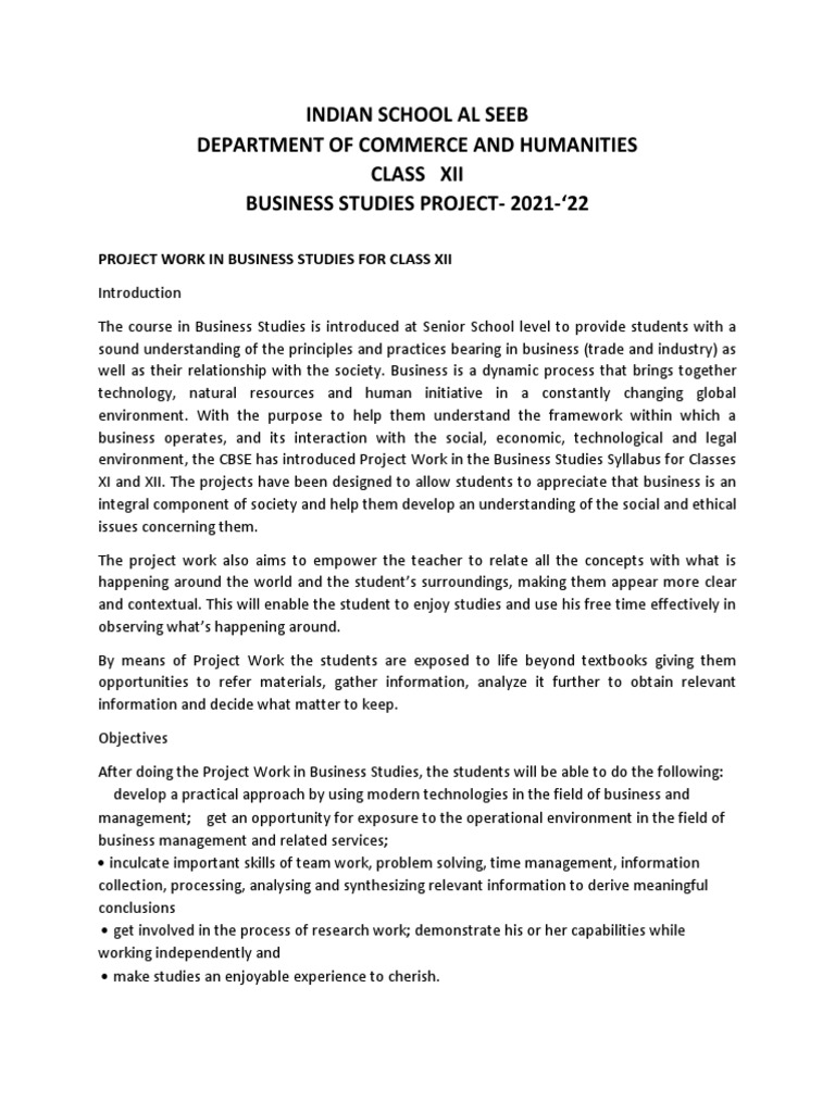 BST Project Xii - 2021-22 | PDF | Retail | Product (Business)
