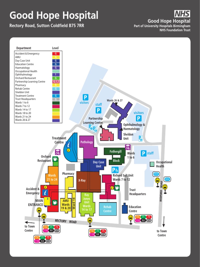 Good Hope Hospital: Rectory Road, Sutton Coldfield B75 7RR | PDF ...