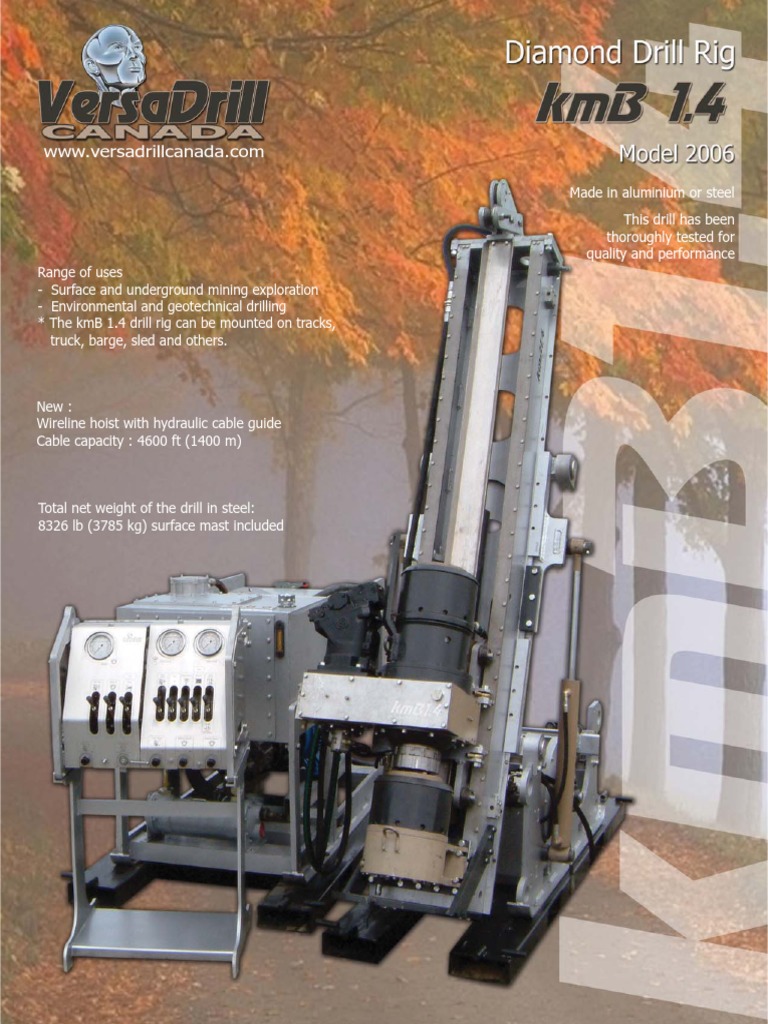 Versa Rig | PDF | Drilling Rig | Drill