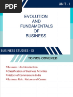 Class11 Business Studies Chapter1 Notes | PDF