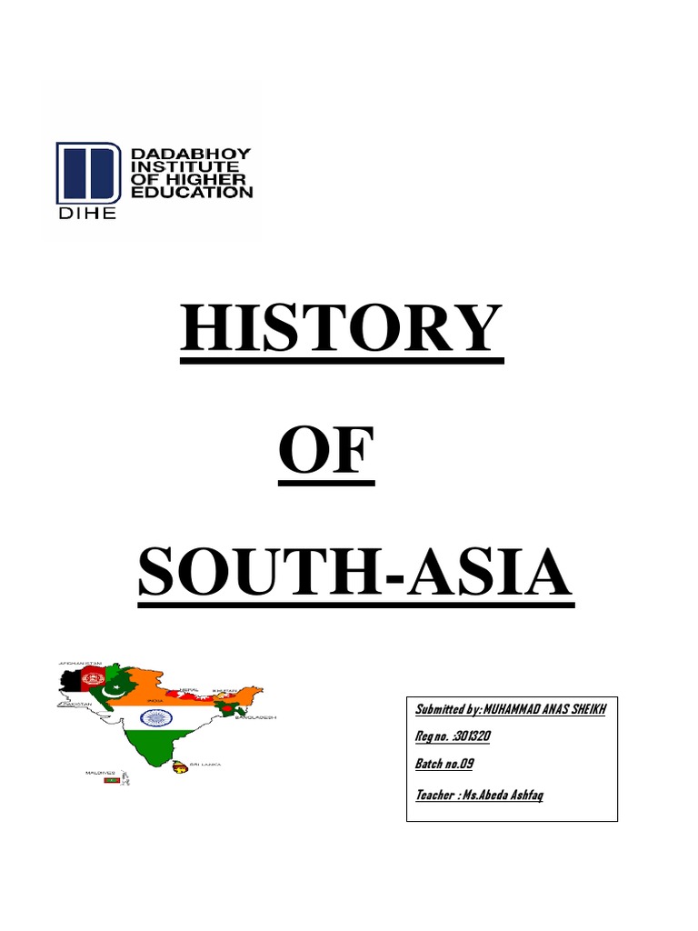 History of South Asia 1 | PDF
