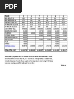 Quotation For Aluminium Partitions | PDF