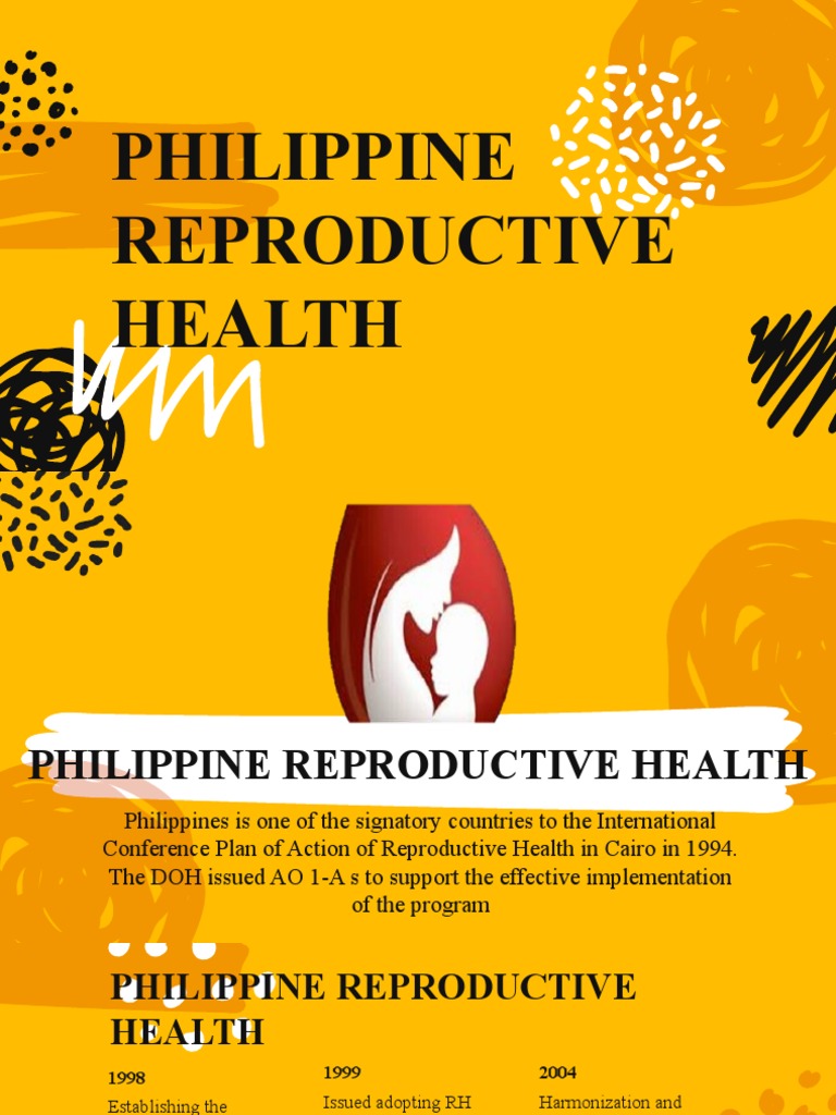 Philippine Reproductive Health Overview | PDF | Reproductive Health ...