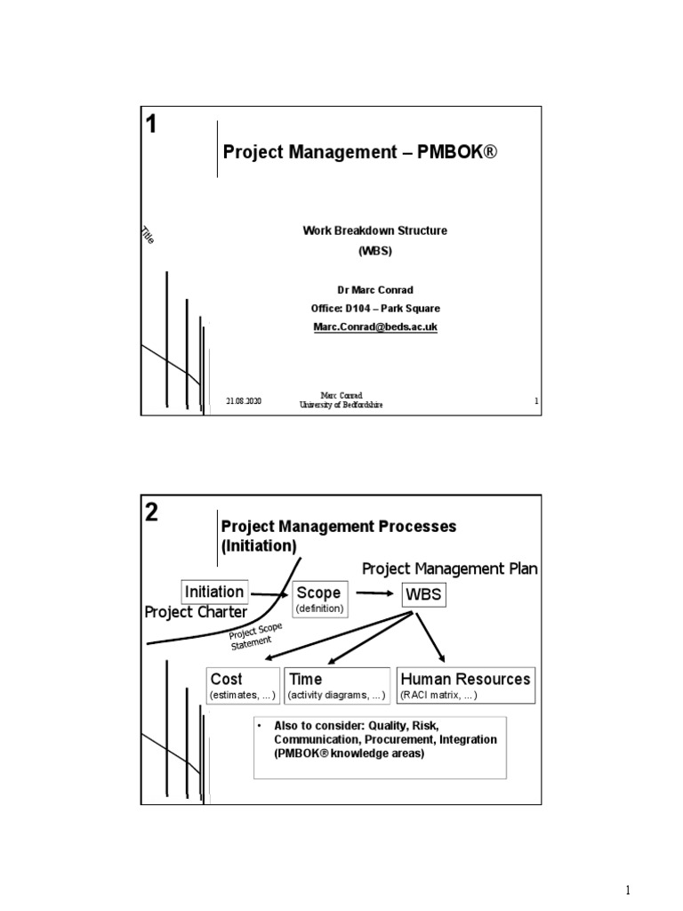 Work Breakdown Structure | PDF | Project Management | Business