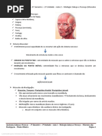 Músculos Do Crânio | PDF | Morfologia (Biologia) | Rosto