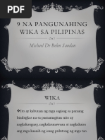 Mga Simbolo NG Wika | PDF