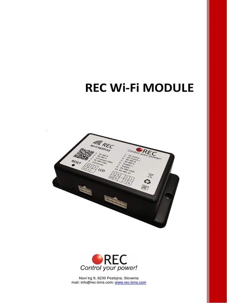 REC Wi-Fi Module Setup Guide | PDF | Wireless Access Point | Wi Fi