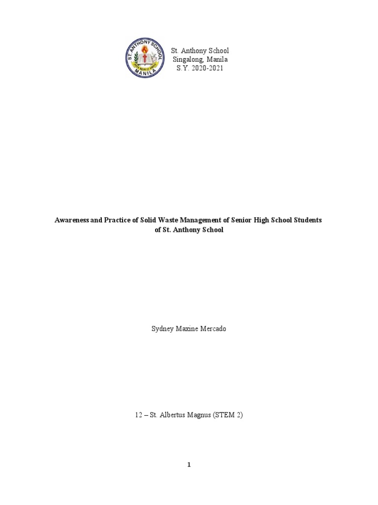 Mercado Final Research Paper | PDF | Survey Methodology | Correlation ...