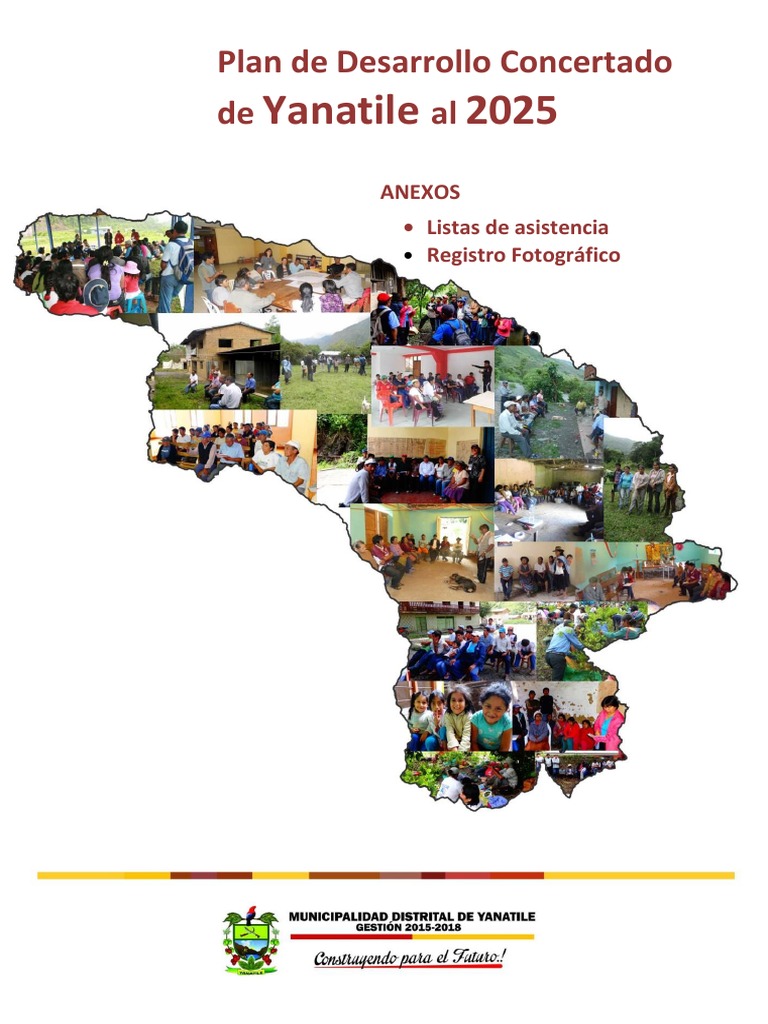 Plan de Desarrollo Concertado - de YANATILE | PDF