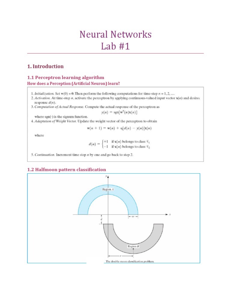Lab1&3 Sheet | PDF | Computational Science | Artificial Neural Network
