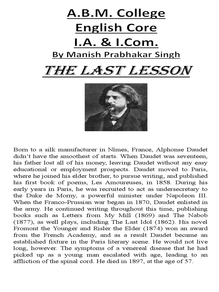 the-last-lesson-english-core-class-12-i-a-i-com-a-b-m-college