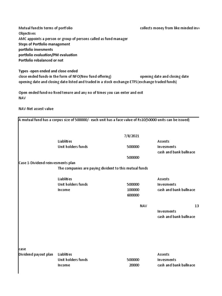 Mutual Fund Evaluation | PDF | Exchange Traded Fund | Mutual Funds