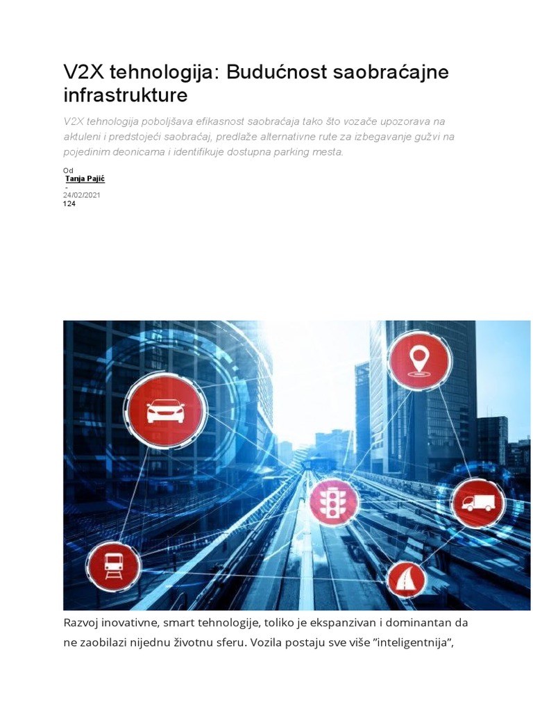 V2X Tehnologija | PDF