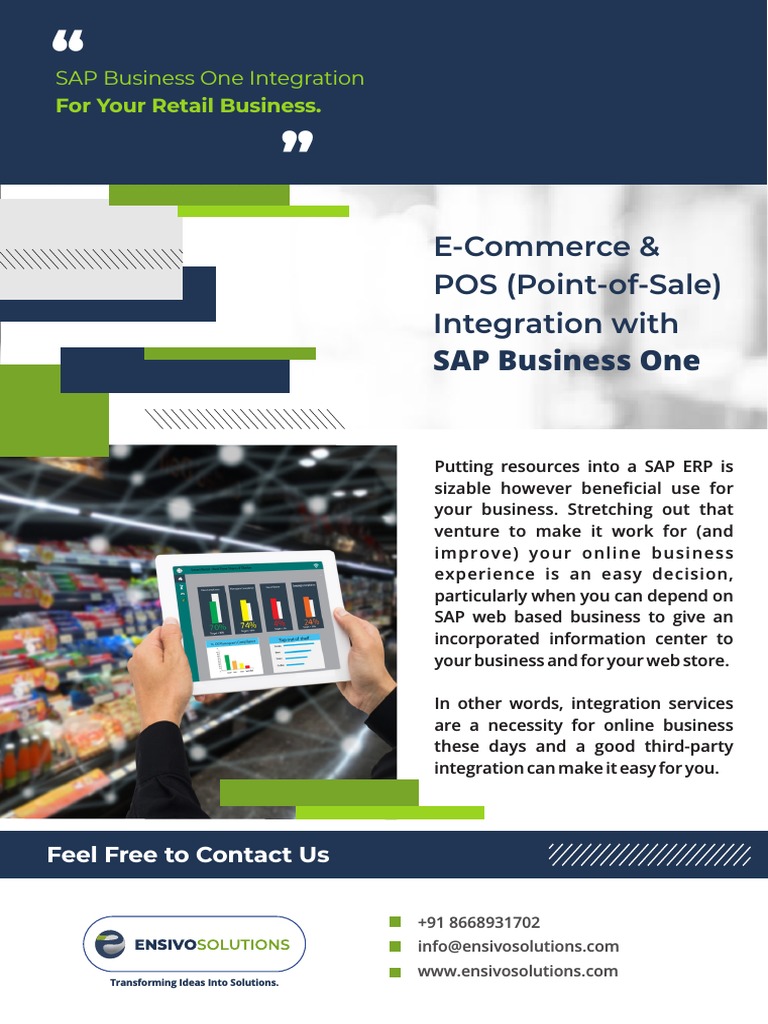E-Commerce & POS (Point-of-Sale) Integration With SAP Business One | PDF | E Commerce | Point Of ...
