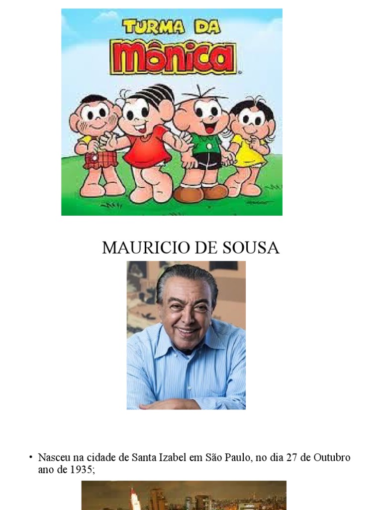 Biografia Mauricio de Sousa | PDF