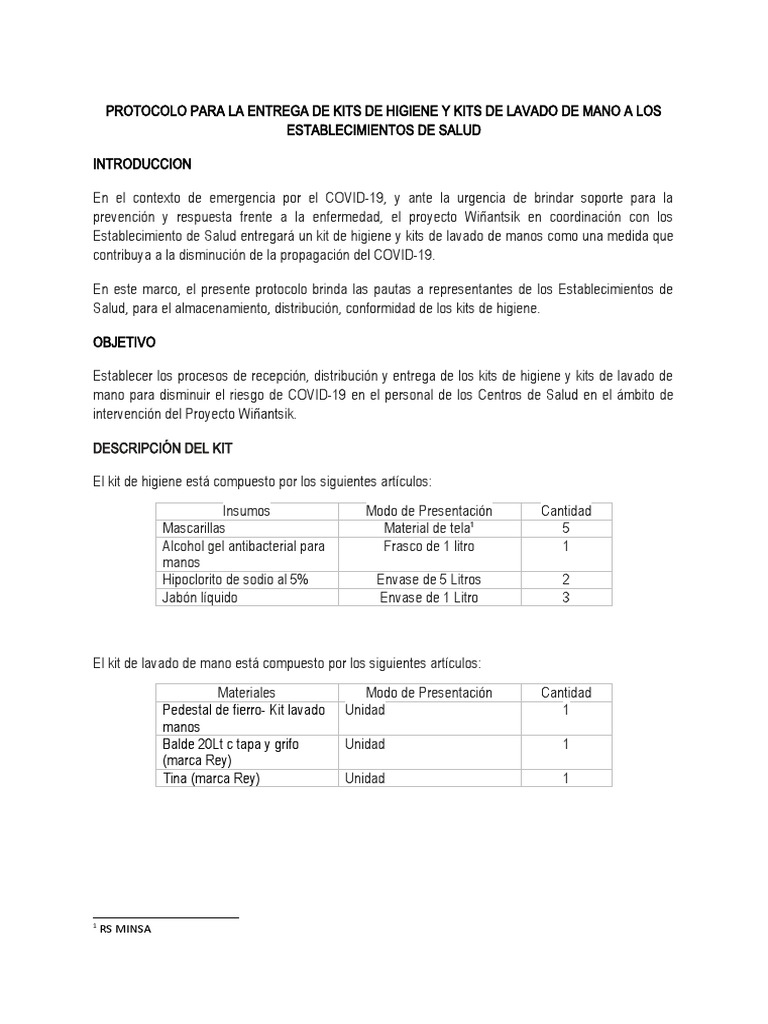 Protocolo EESS (002) Form | PDF | Ciencias de la Salud | Salud pública
