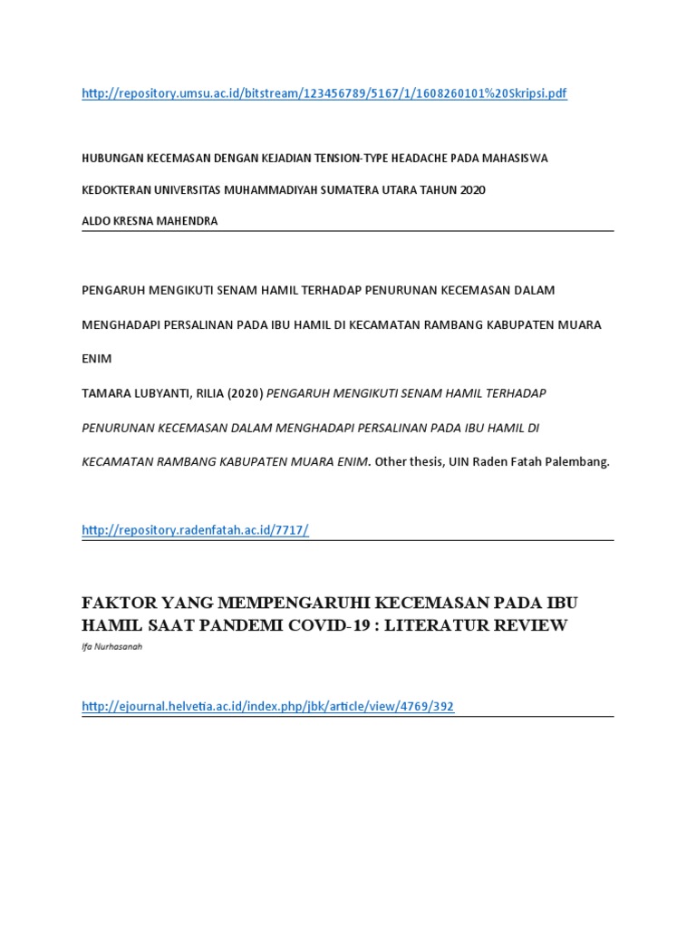 Titip 1 + Alat Ukur Cemas | PDF