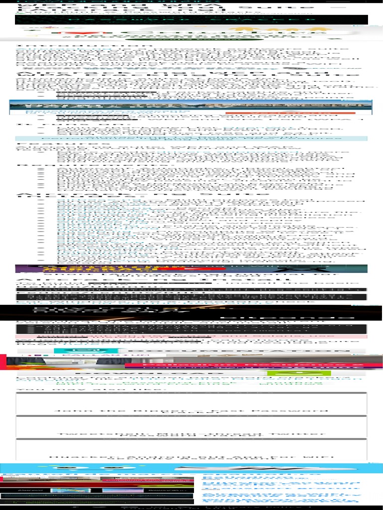 WEP and WPA Cracking Tool Suite - (Aircrack-Ng) CYBERPUNK | PDF | Wi Fi ...
