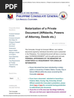 Sample Notary Acknowledgement Form Philippines | PDF | Notary Public ...