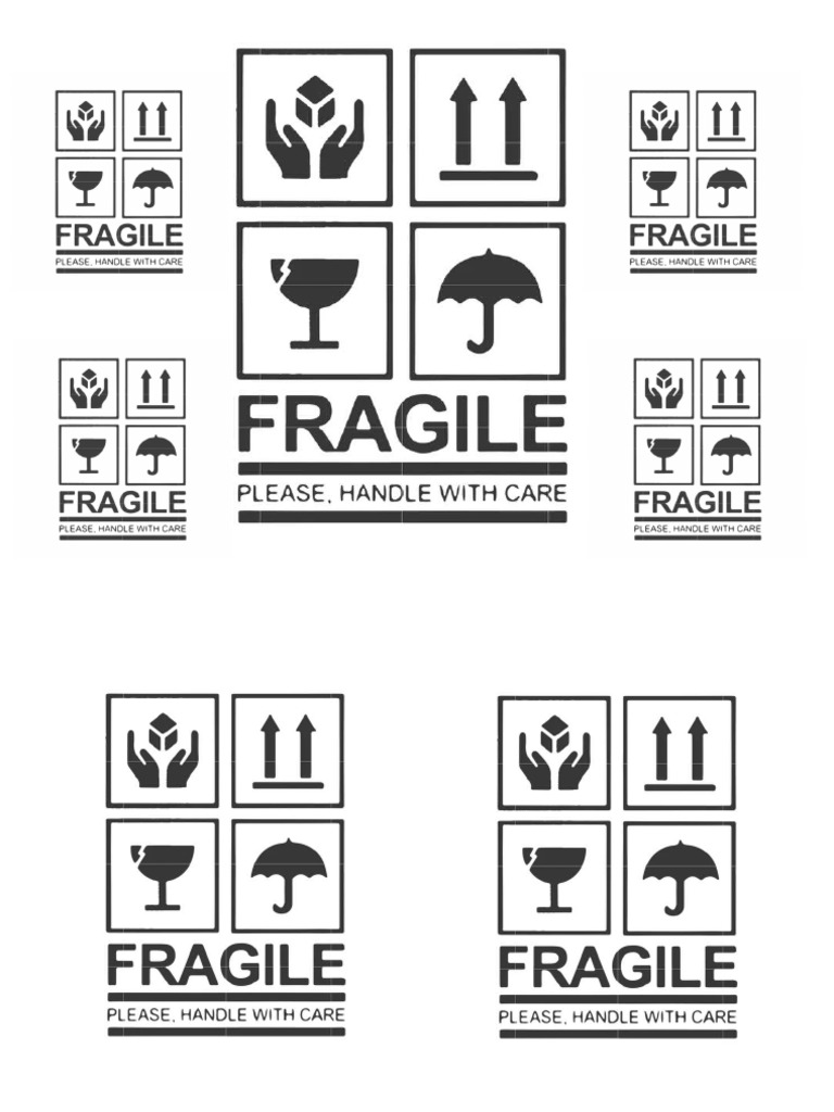 Contoh Simbol Fragile | PDF