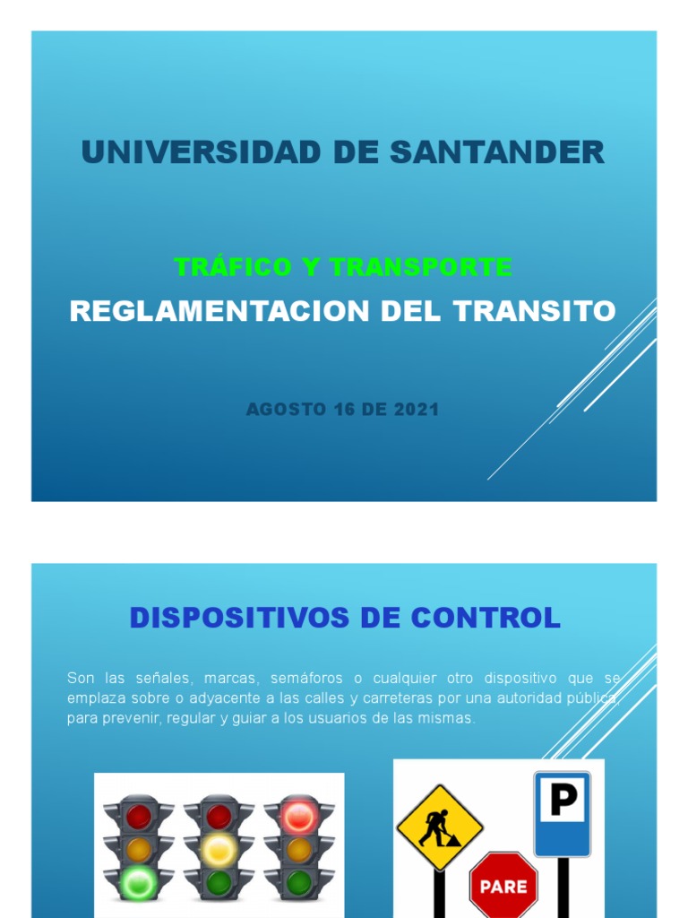 Clase Ag - 16 - 2021 - Dispositivo para El Control Del Transito | PDF ...