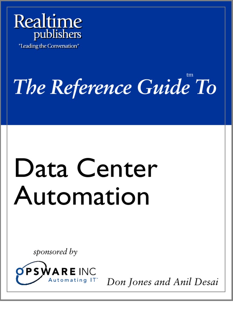 Guide To Data Center Automation | PDF | Itil | Business Continuity