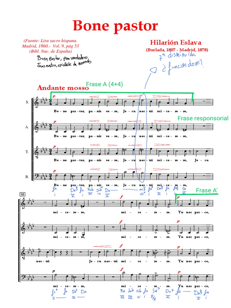 Eslava Bone Pastor | PDF | Compositeurs de musique classique