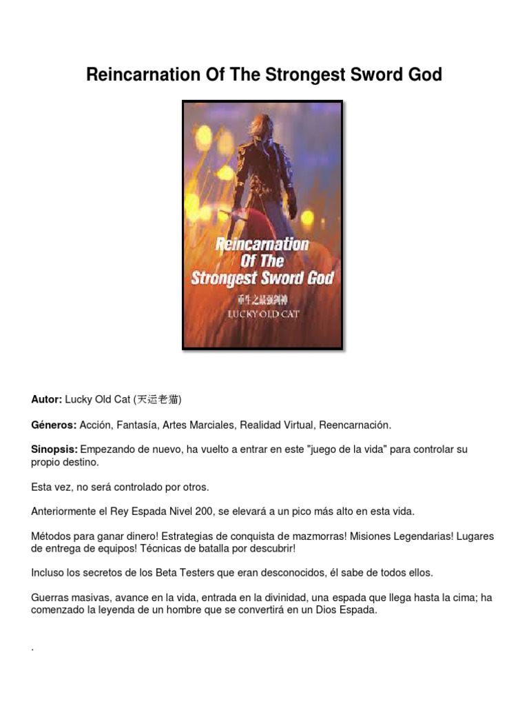 Reincarnation of The Strongest Sword God (1151-1200) | PDF