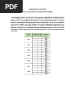 Promedio Simple | PDF | Tendencia del mercado | Error medio cuadrado