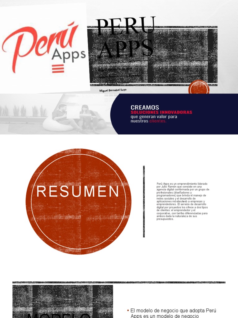 Peru App | PDF | Iniciativa empresarial | Comercio electrónico