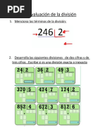 La División y Su Relación Con La Resta | PDF | División (Matemáticas ...