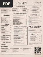 Animal Calzada Menu 10OCT2022 | PDF | Salsa | Taco