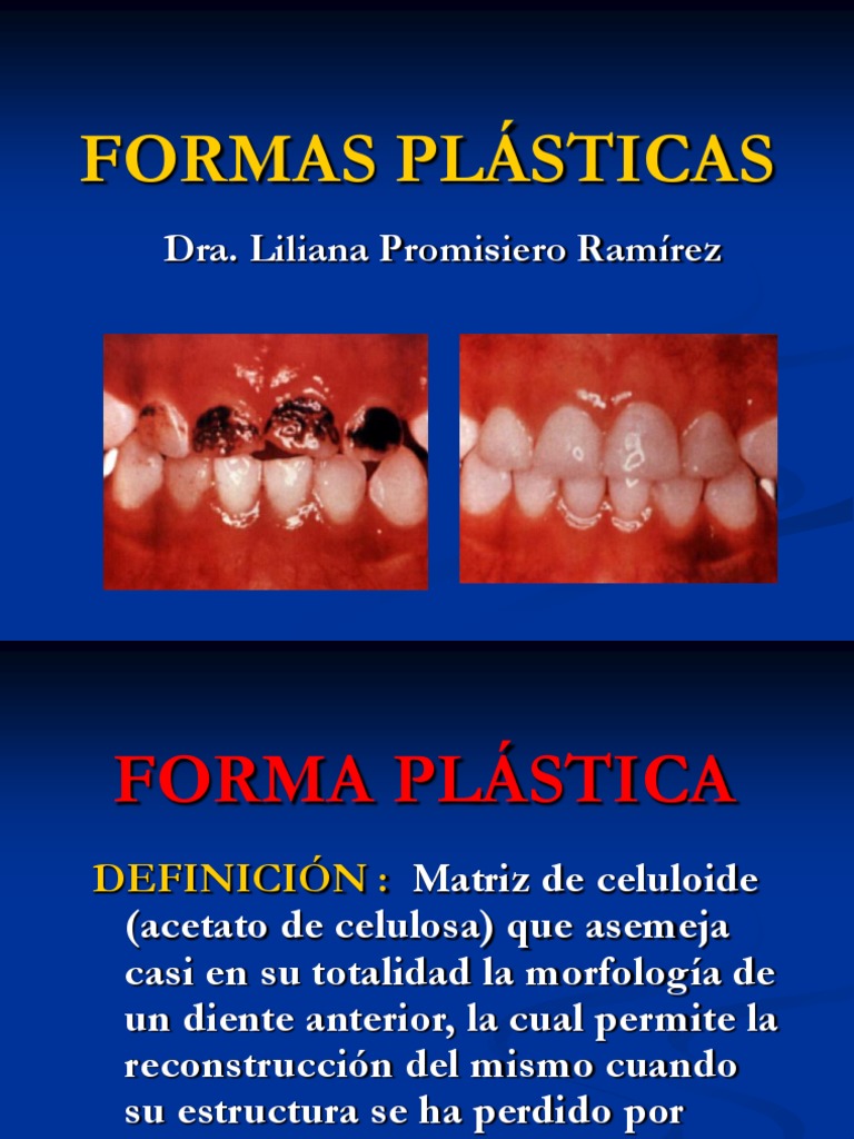Presentación Formas Plásticas 2019-2 | PDF | Ramas de Odontología | Boca