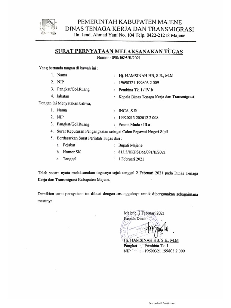 Contoh SPMT | PDF