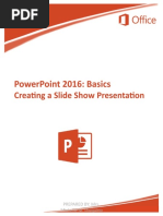 2016 PowerPoint Basics | PDF | Microsoft Power Point | Page Layout