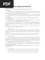 Modyul Sa Dula at Dulaang Filipino PDF | PDF