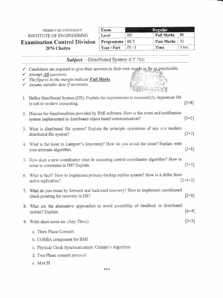 Distributedsys Updated | PDF | Distributed Computing | Replication (Computing)