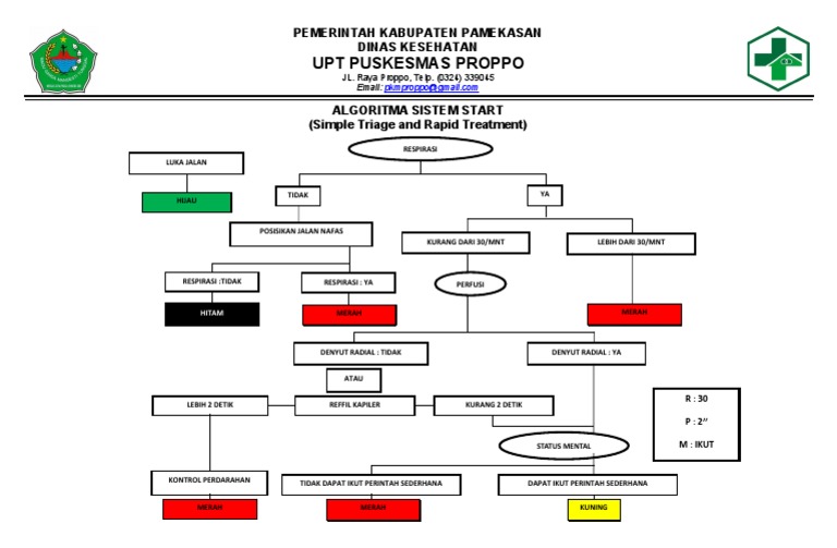 Algoritma Triase START Bencana | PDF
