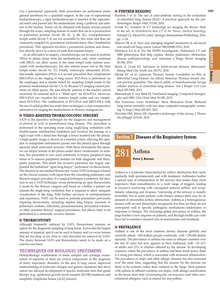 Asthma: Further Reading | PDF | Asthma | Allergy