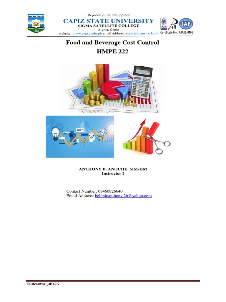 Cost Control - PDF - 2 | Download Free PDF | Inventory | Cost Accounting